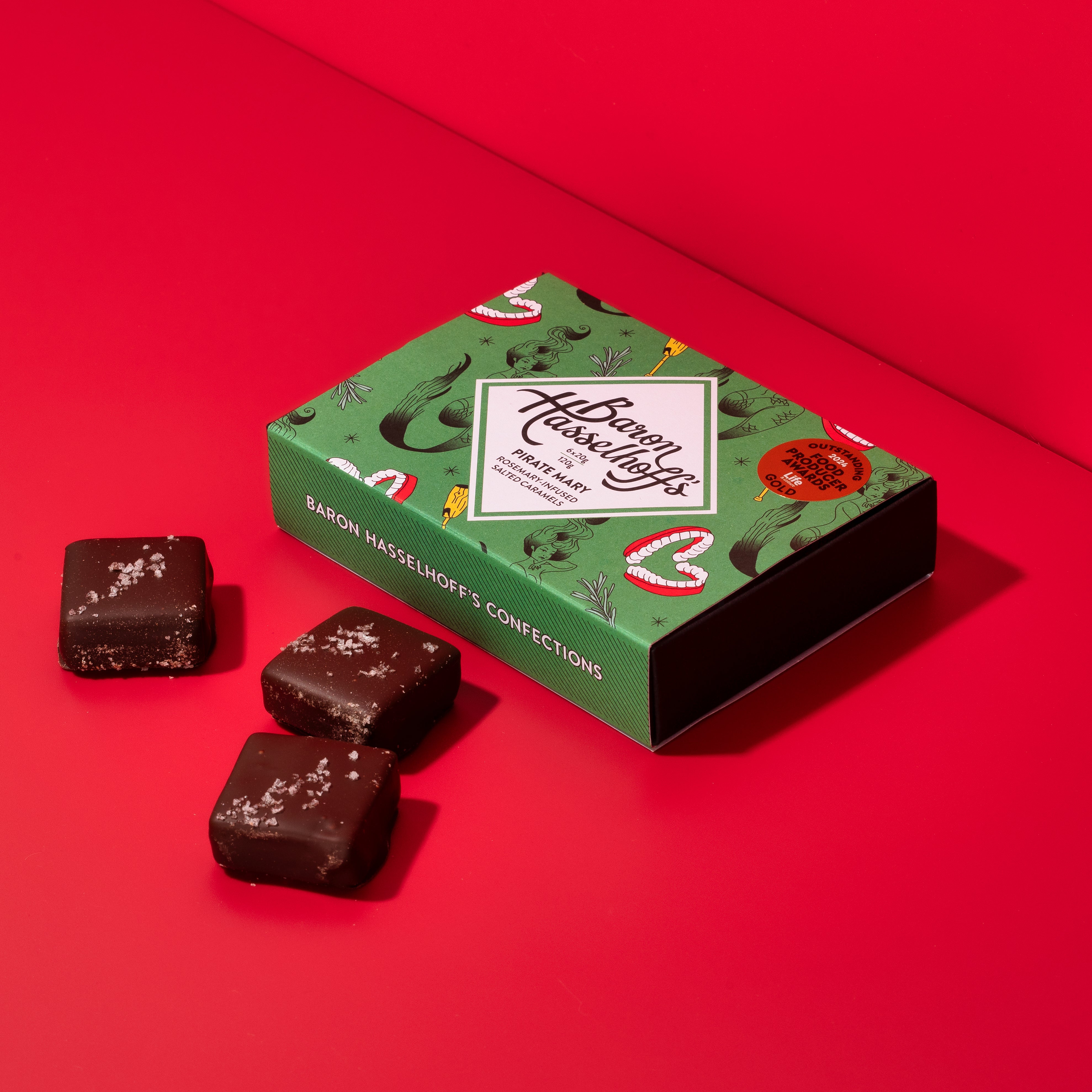 Award winning Rosemary Sea Salt Caramels - Best Caramel in NZ – Baron ...